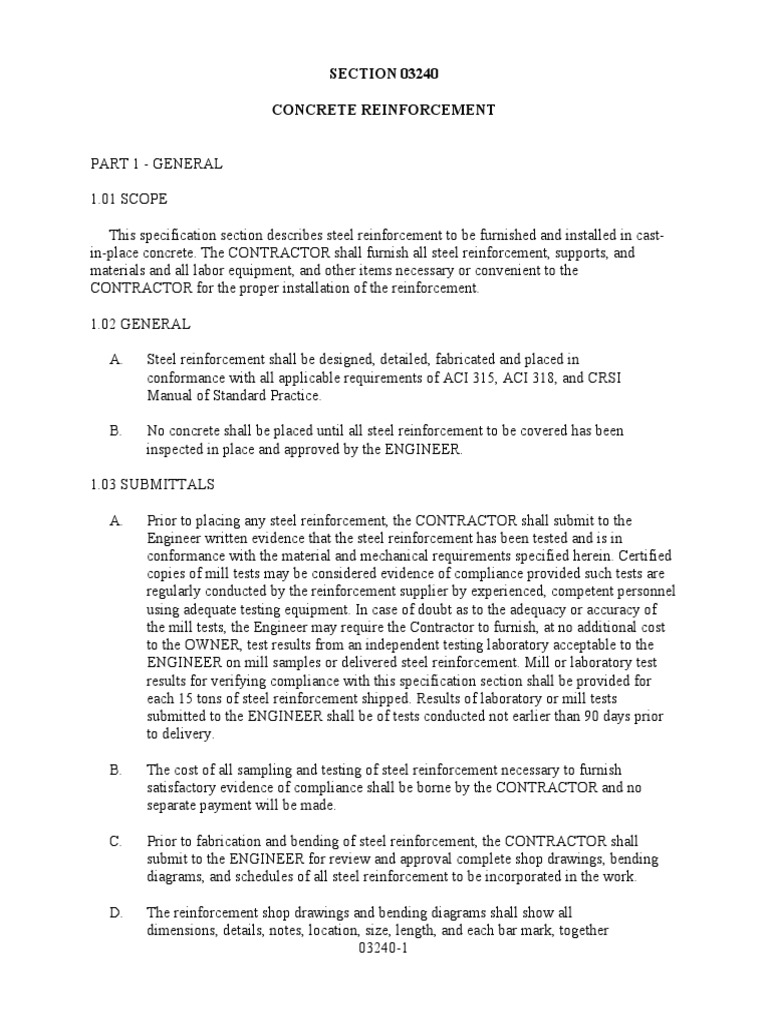 Concrete Reinforcement | PDF | Concrete | Beam (Structure)
