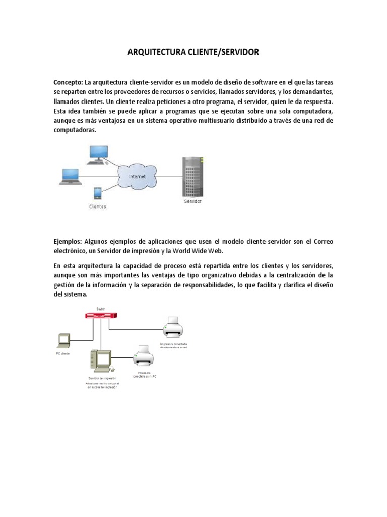 Clientserver 04 | PDF | Modelo cliente-servidor | Servidor (Computación)