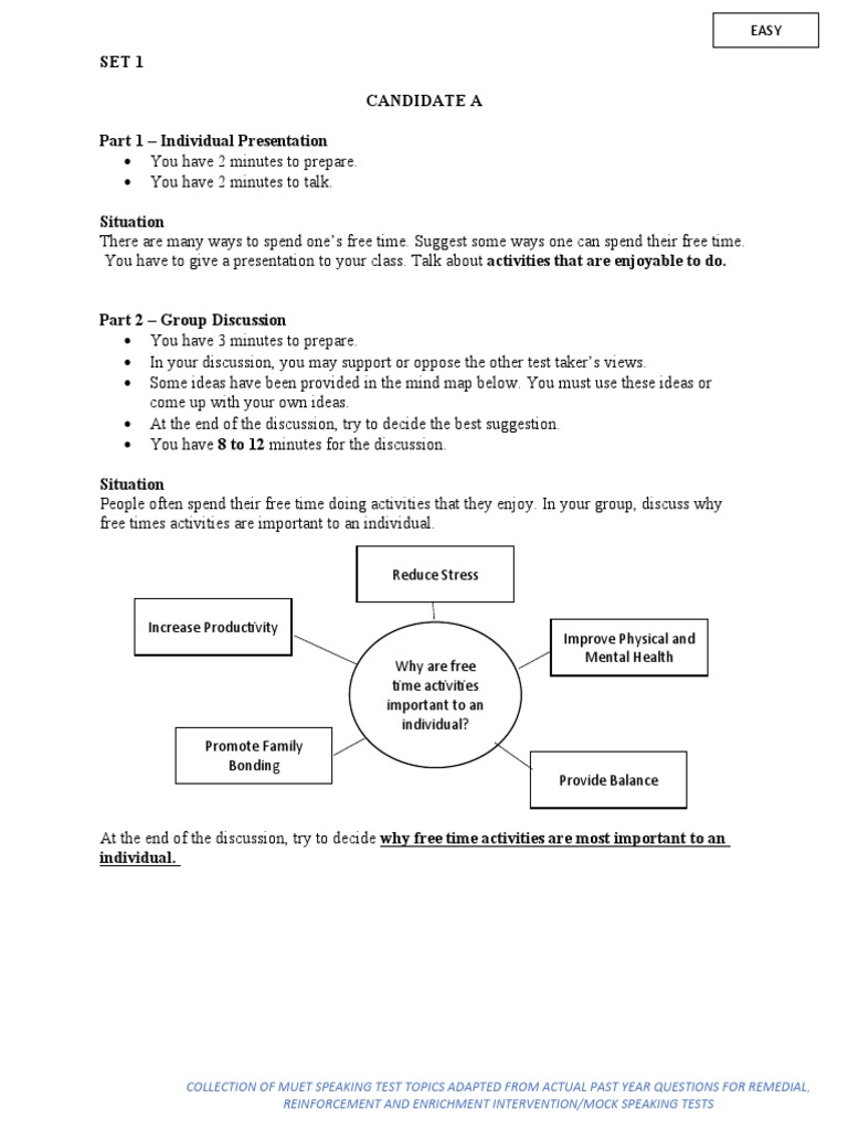 Collection of MUET Speaking Topics 2020-2023 | PDF | Poverty ...