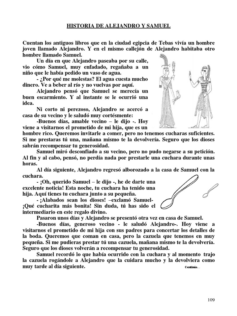 Historia de Alejandro y Samuel | PDF