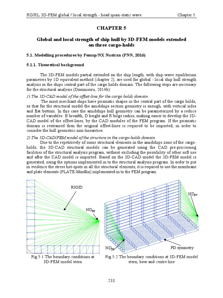 Global and Local Strength of Ship Hull by 3D-FEM Models Extended On ...