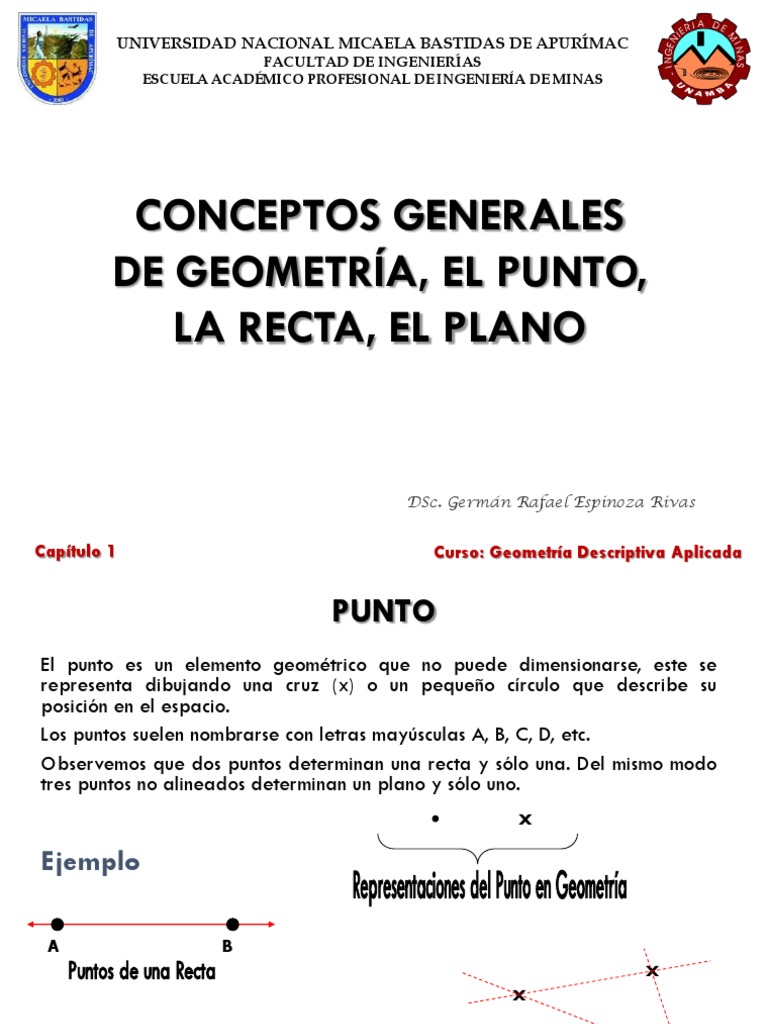 Puntos Lineas y Planos PDF | Descargar gratis PDF | Triángulo | Ángulo