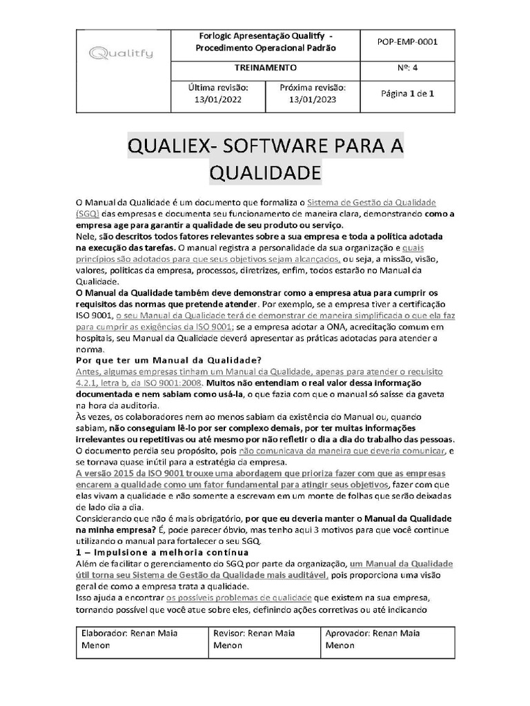Qualiex | PDF
