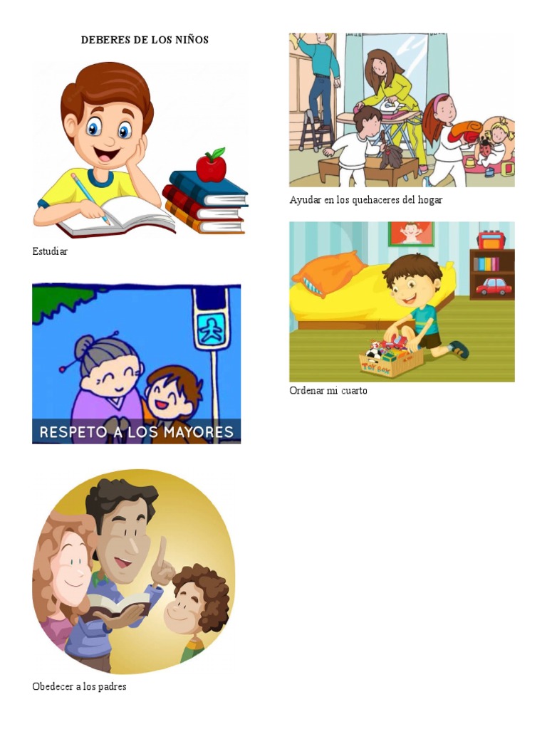 Deberes de Los Niños | PDF