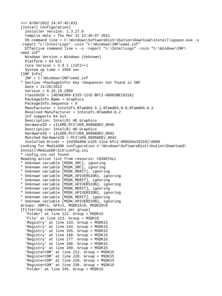 Intel GFX | PDF | Windows Registry | Computing Platforms