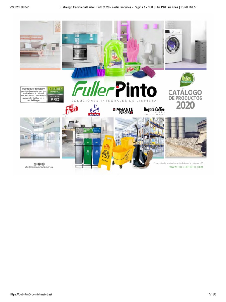 Catálogo Tradicional Fuller Pinto 2020 - Redes - Sociales - Página 1 - 180 - Flip PDF en Línea ...