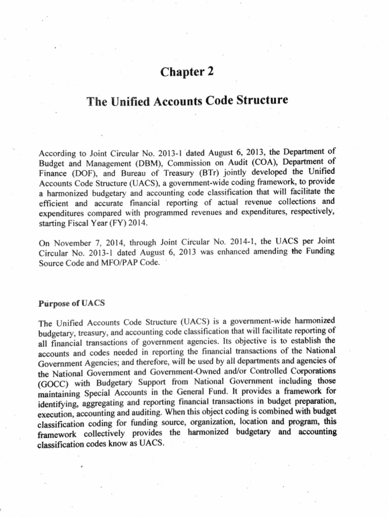 Chapter 2 - Uacs | PDF