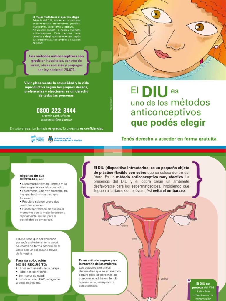 Ventajas del DIU como anticonceptivo | PDF