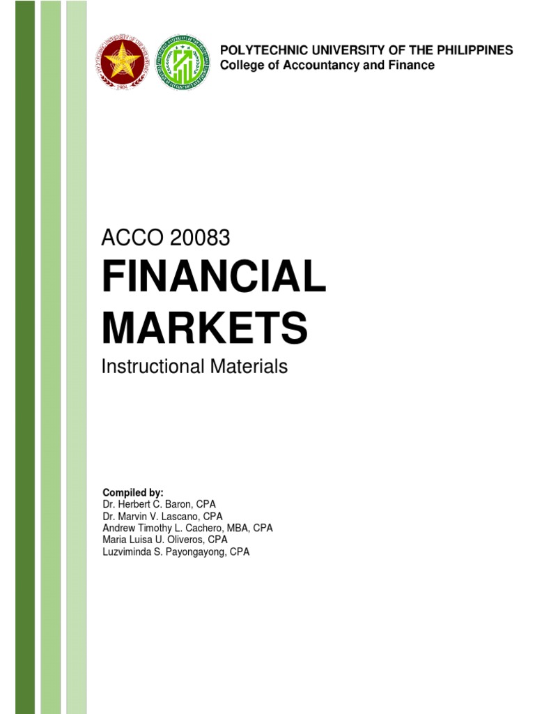 Financial Market | PDF | Financial Markets | Securities (Finance) Financial Market | PDF | Financial Markets | Securities (Finance)
