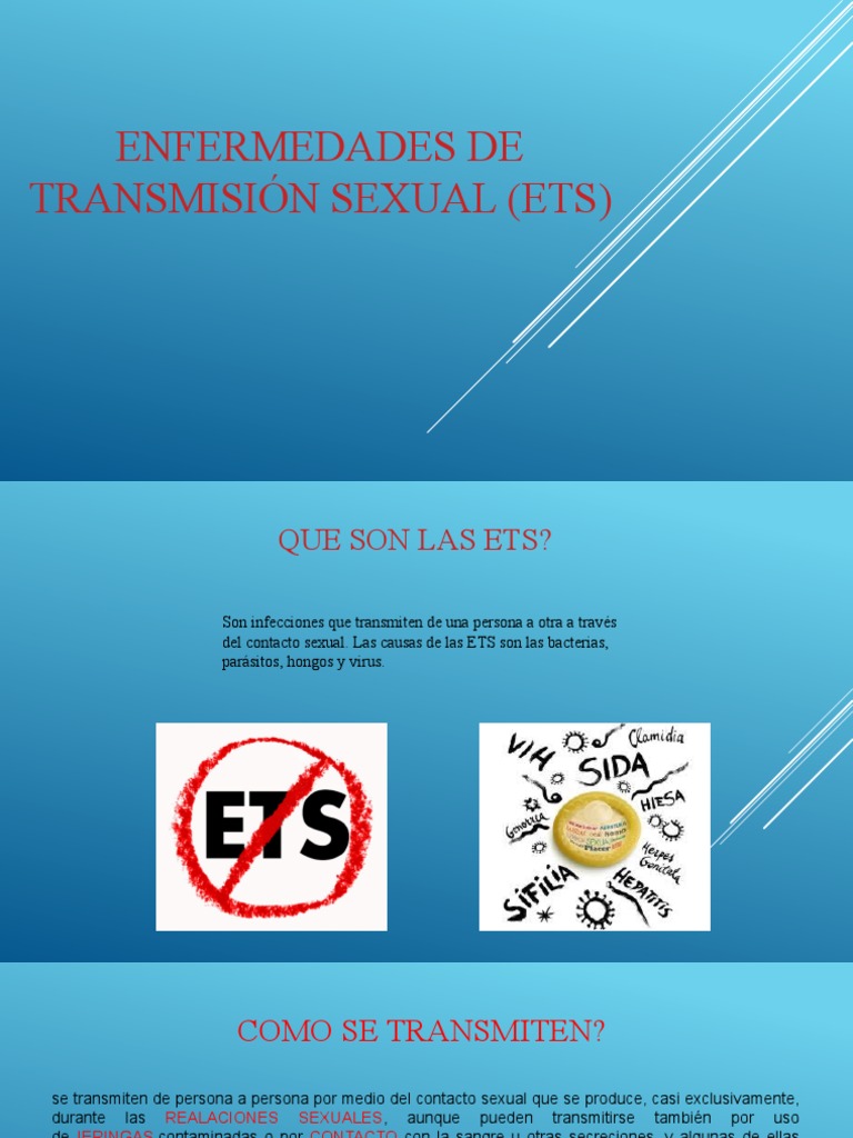 Guía Completa sobre ETS | PDF | Infección transmitida sexualmente | Salud pública
