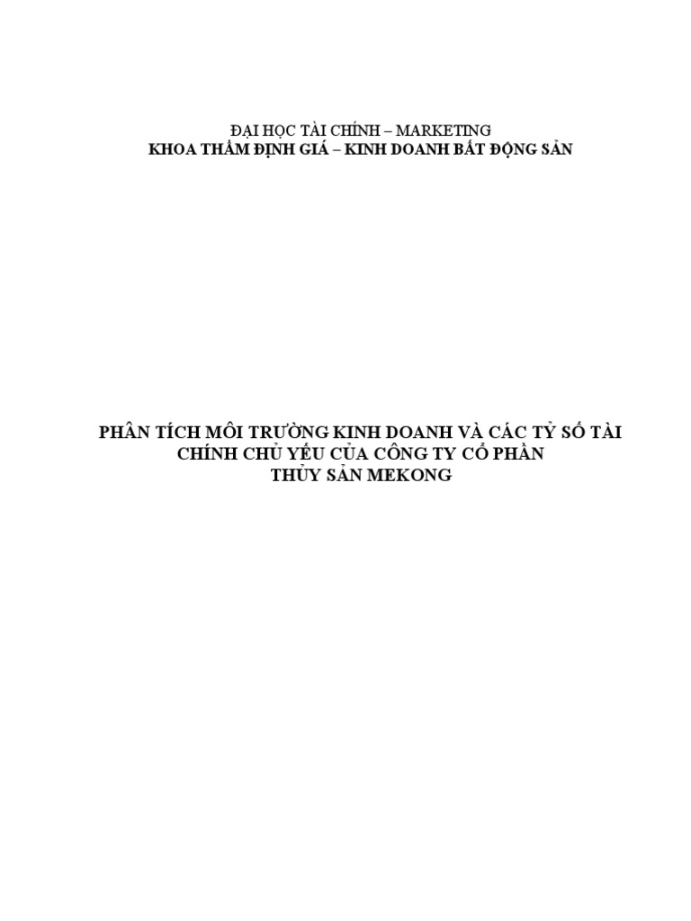 CTCP TH y S N Mekong | PDF