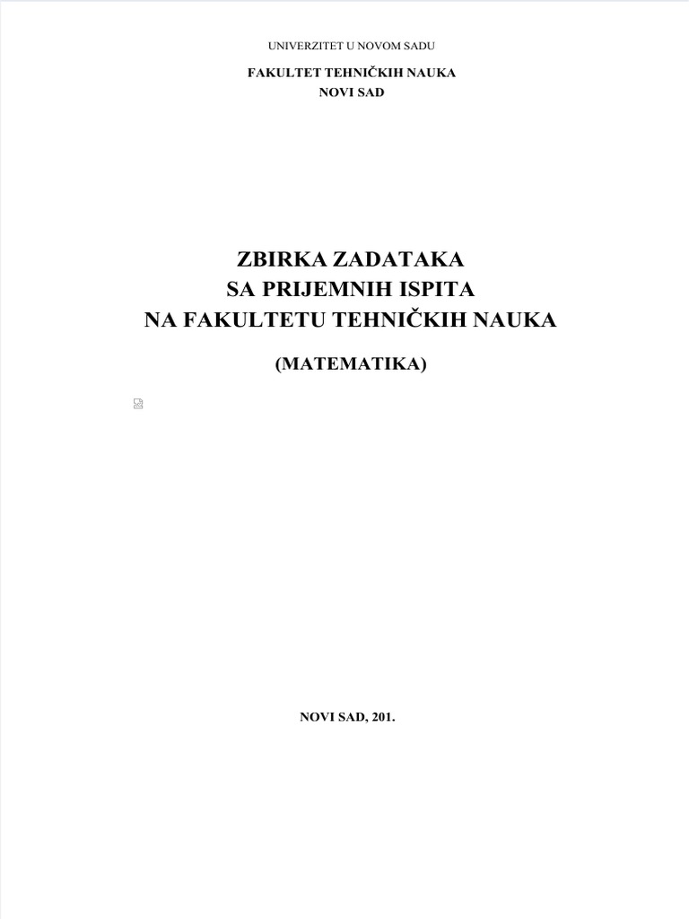 Zbirka PDF | PDF