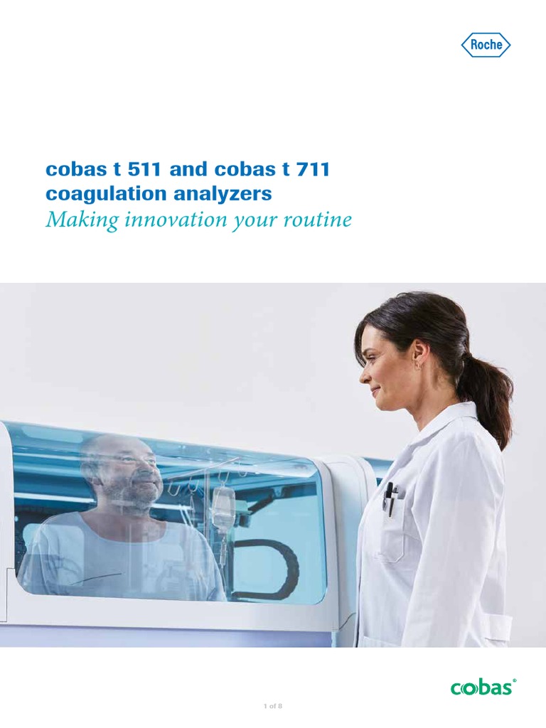 Making Innovation Your Routine: Cobas T 511 and Cobas T 711 Coagulation ...
