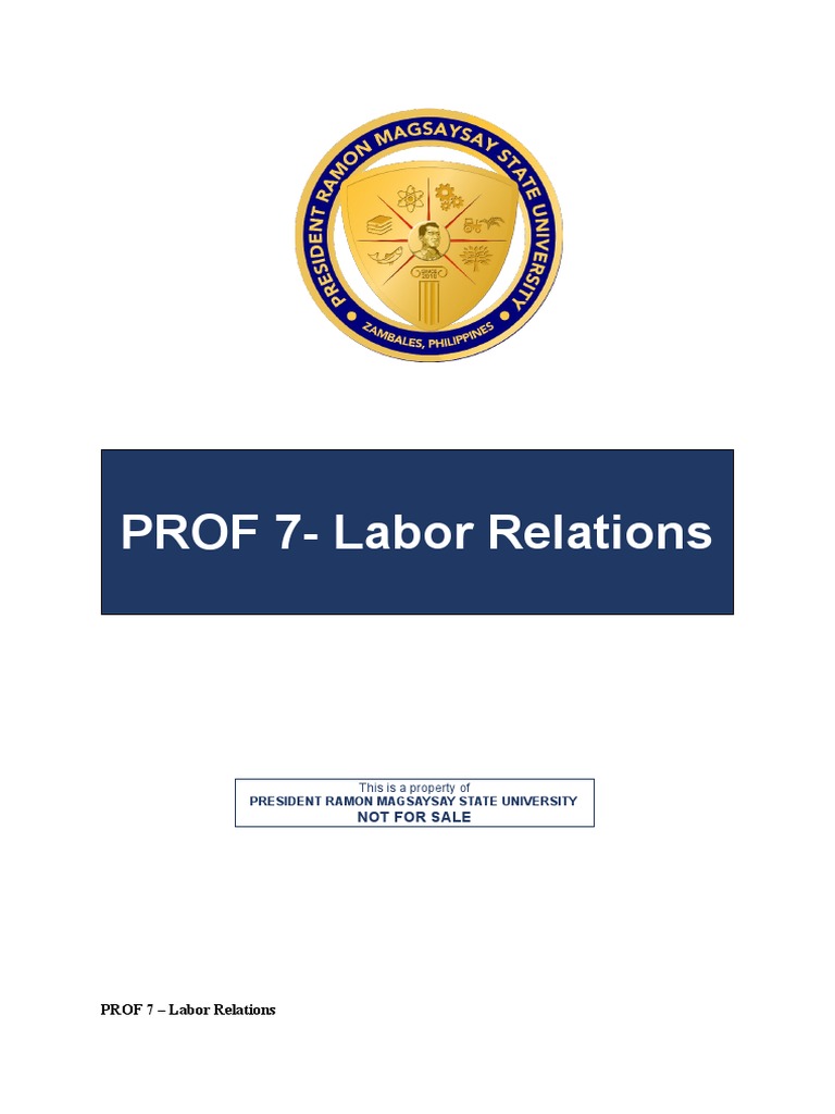 PROF 7. Lesson 1docx | PDF | Employment | Collective Bargaining