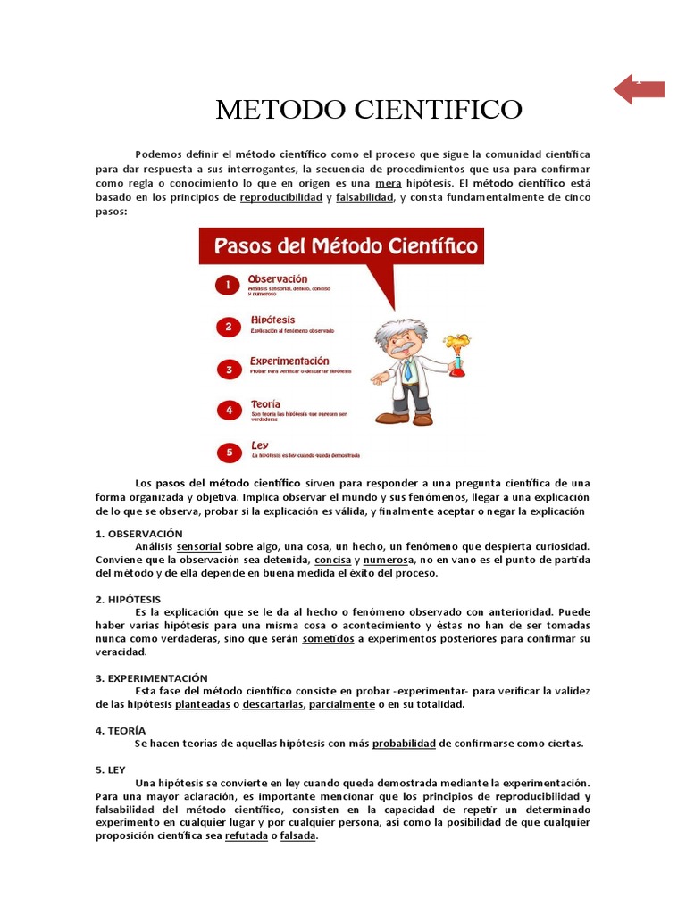 Ejemplos del Método Científico | PDF | Método científico | Experimentar