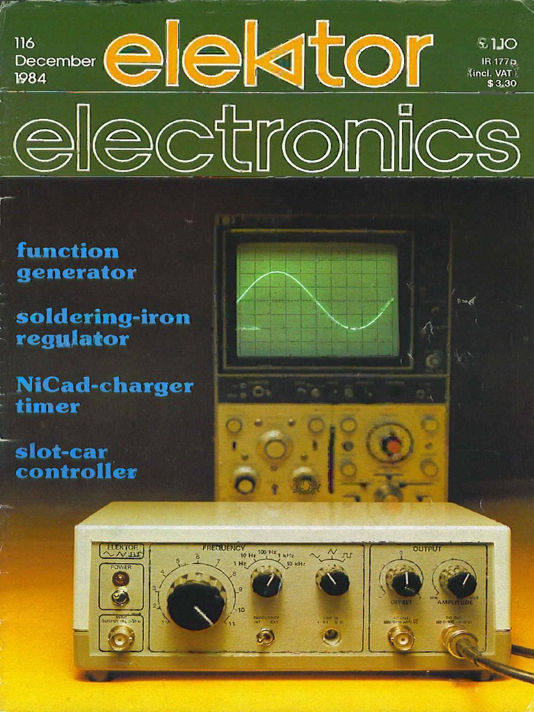 Elektor 1984 12 | PDF | Electrical Engineering | Oscillation