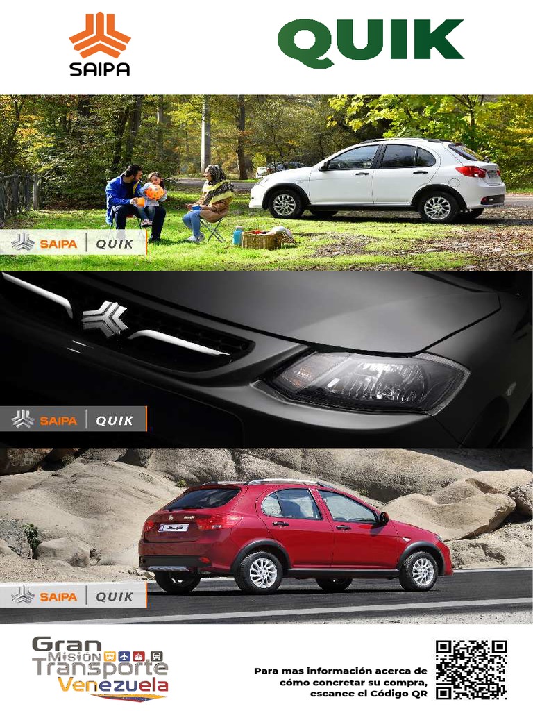 Saipa Quik | PDF | Sistema de freno antibloqueo | Tecnología de vehículos