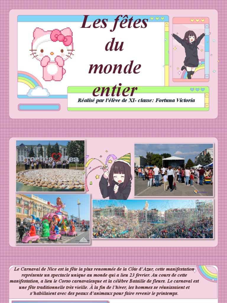 Les Fêtes Du Monde Entier FV | PDF | Carnaval