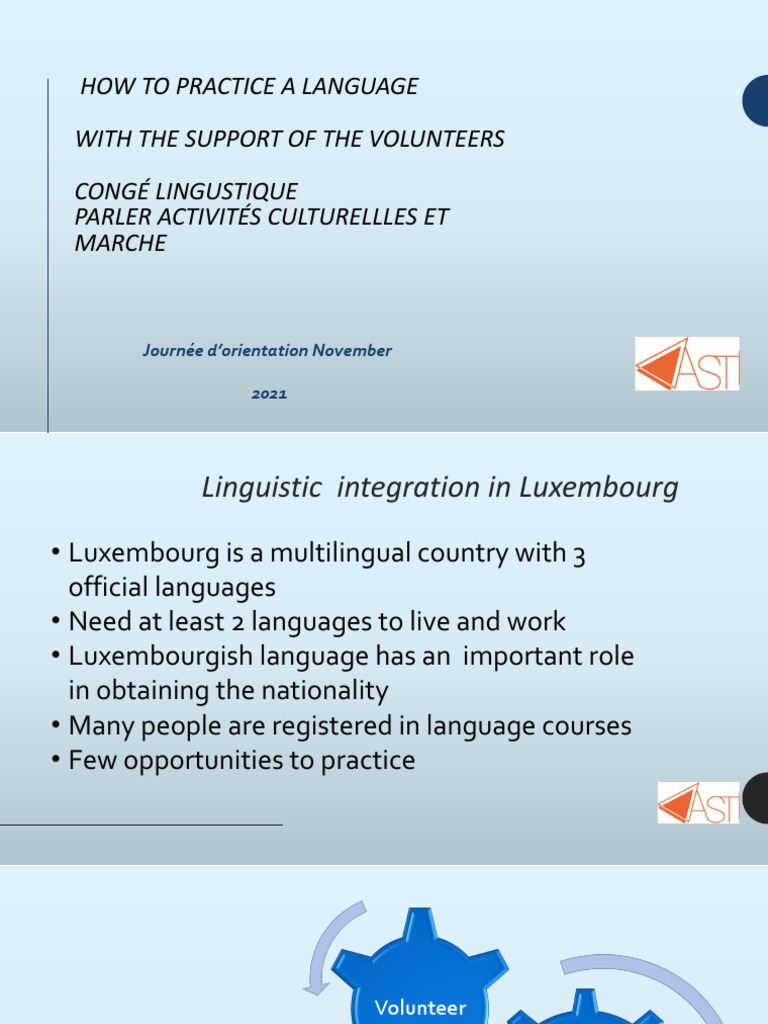 Linguistic Integration in Luxembourg | PDF | Volunteering | Learning Linguistic Integration in Luxembourg | PDF | Volunteering | Learning