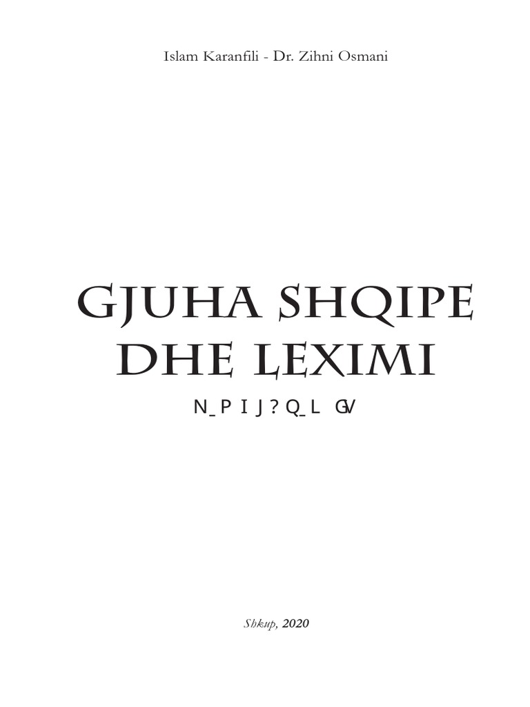 GJ - Shqipe Klasa 7 PDF | PDF