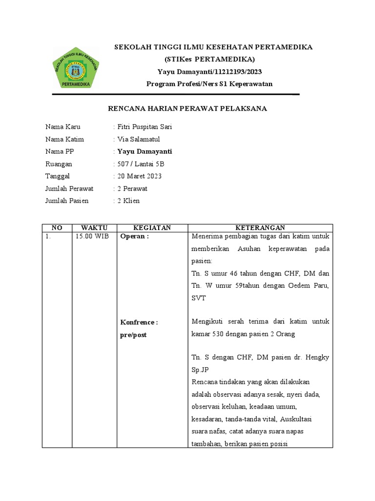 LP PP TGL 20 Maret 2023 | PDF
