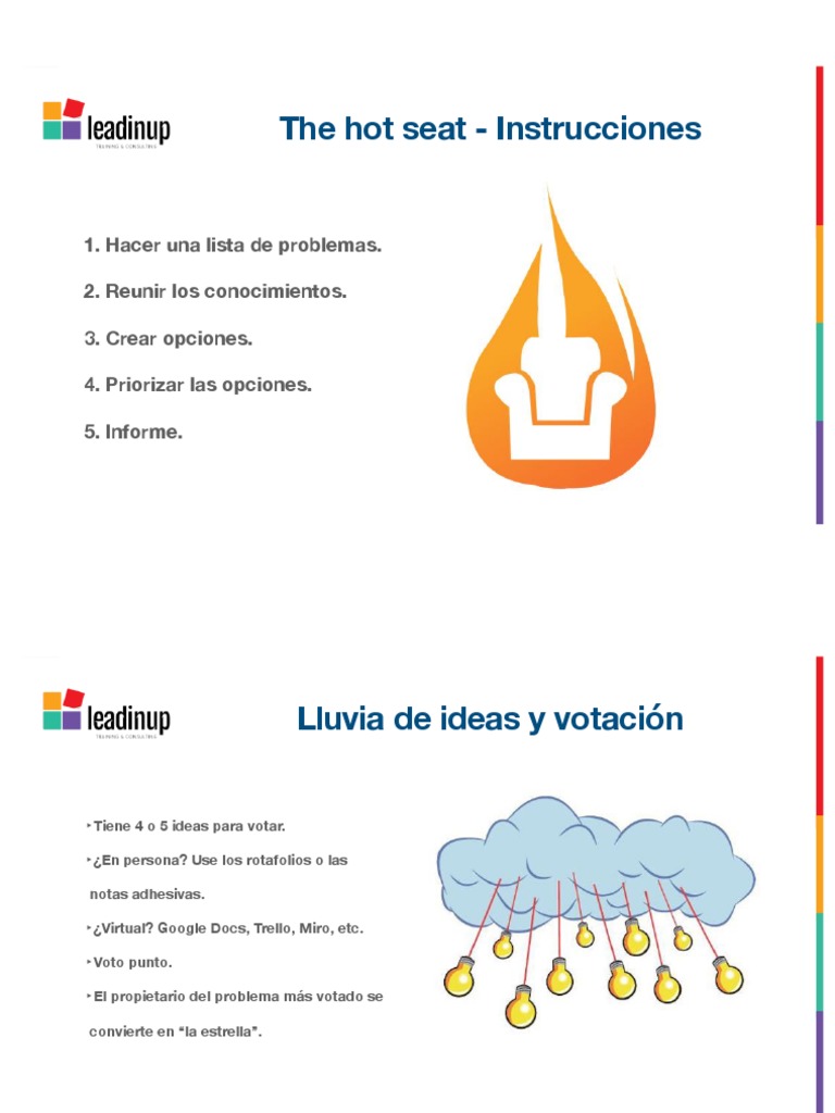 Ejercicio The Hot Seat | PDF