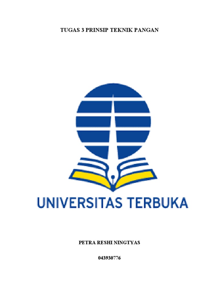 Tugas 3 Prinsip Teknik Pangan | PDF