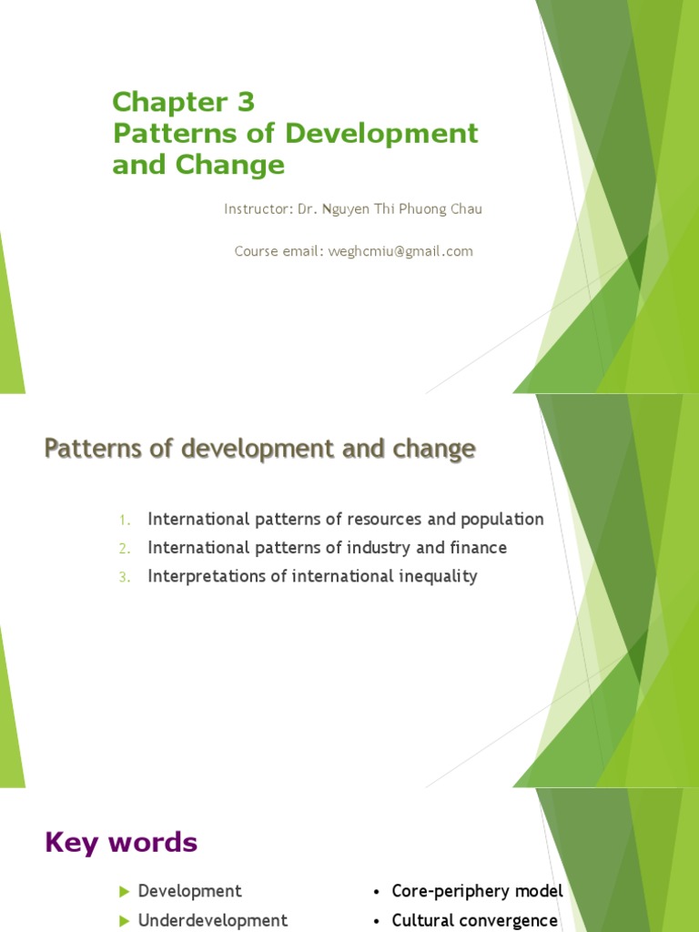 3 WEG - Patterns of Development and Change | PDF | Gross Domestic ...
