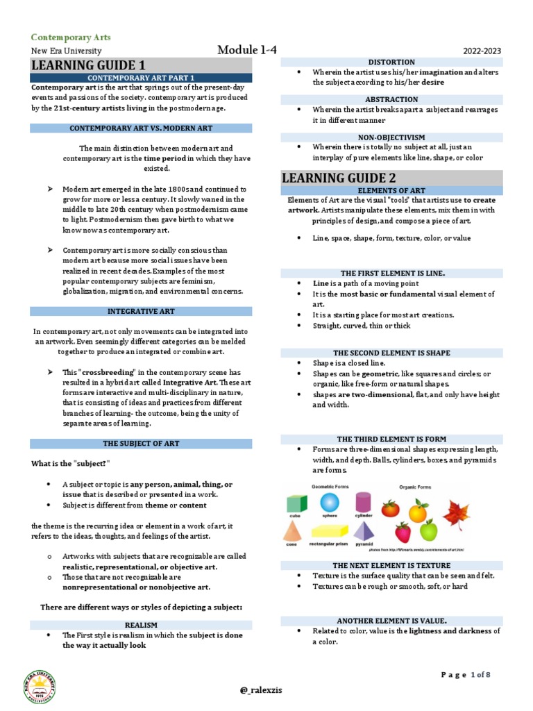 Reviewer Contempt Arts - LG1 4 | PDF | Shape | Color