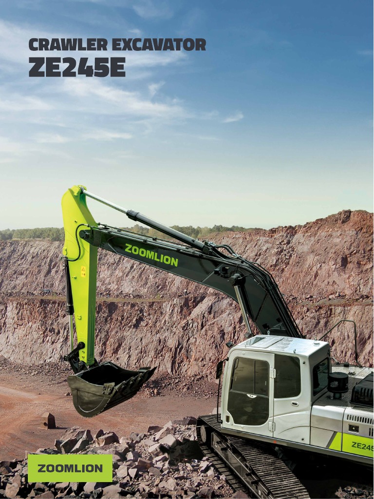 Zoomlion ZE245E Excavator | PDF