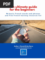 Basic French Notes For Beginners | PDF | Grammatical Gender | Plural