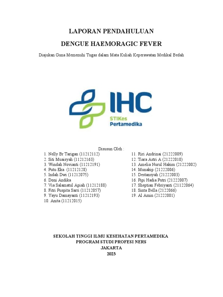 Kelompok 1 - LP DHF - Revisi 1 | PDF | Pengembangan Diri
