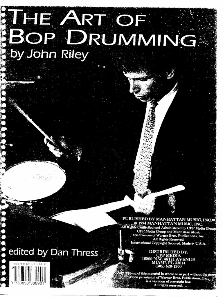 John Riley - The Art of Bop Drumming PDF | PDF
