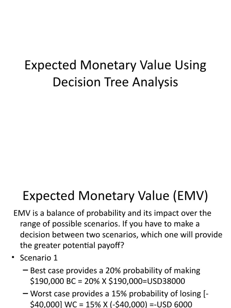 Decision Tree Analysis | PDF