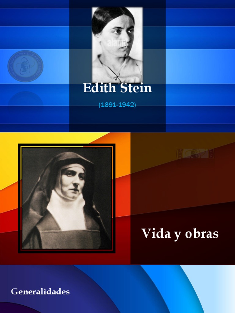 Edith Stein | PDF | Teorías filosóficas | Metafísica