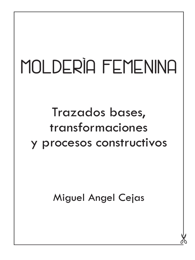 Molderia Falda Base Miguel Angel Cejas | PDF | Falda