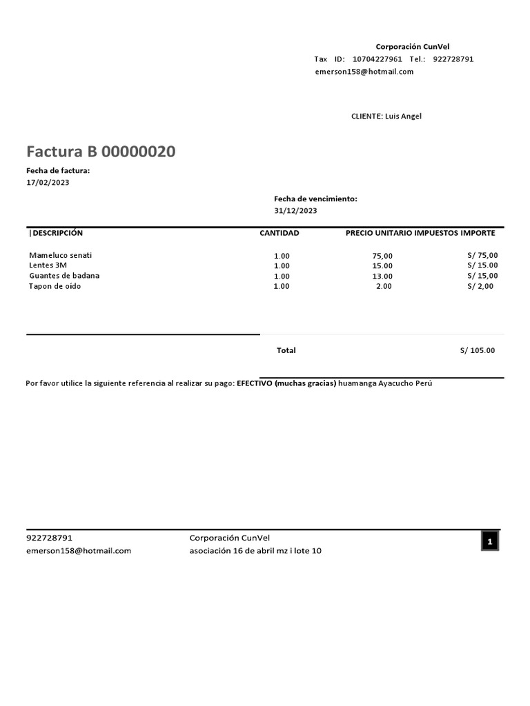 Boleta de Venta | PDF