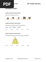 AQA Predicted 2024 Paper 1 Foundation | PDF | Area | Mathematics
