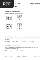 Math Kangaroo Practice Problems (Grades 1-8) | PDF | Geometry ...