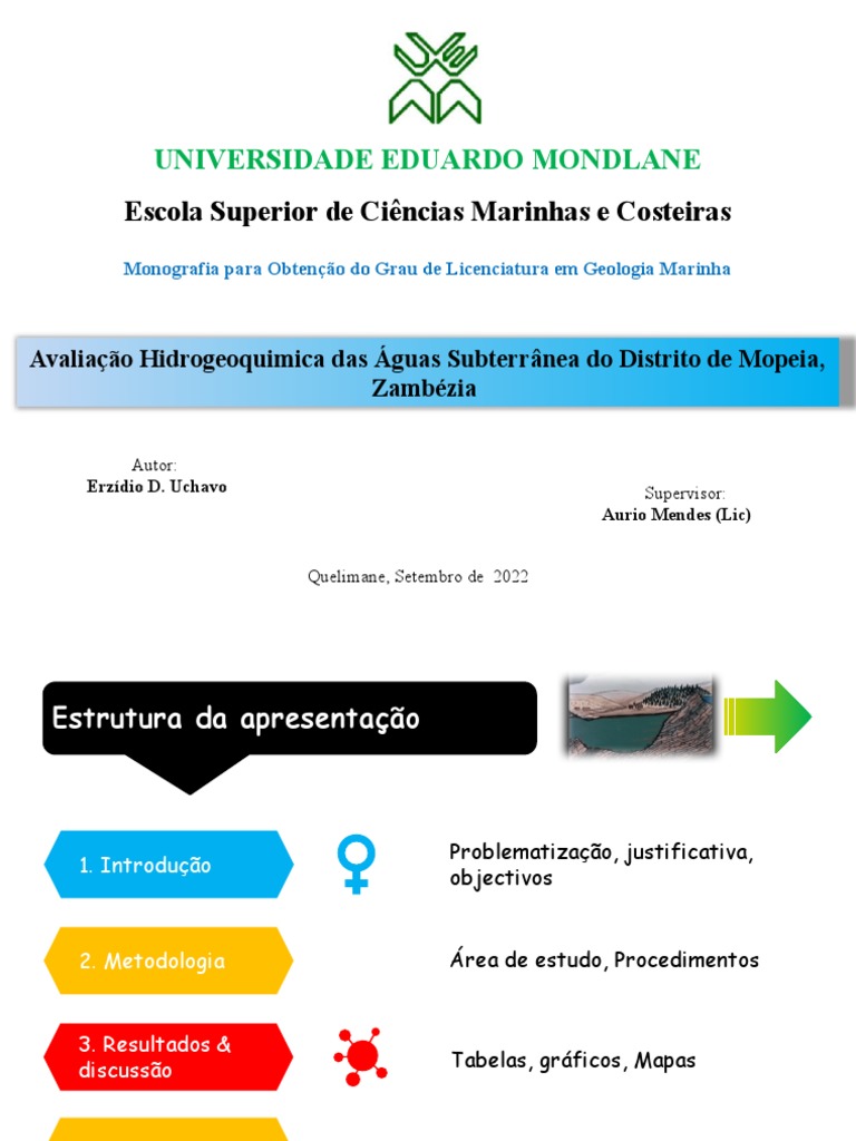 Erzidio Apresentacao Monografia | PDF | Magnésio | Química