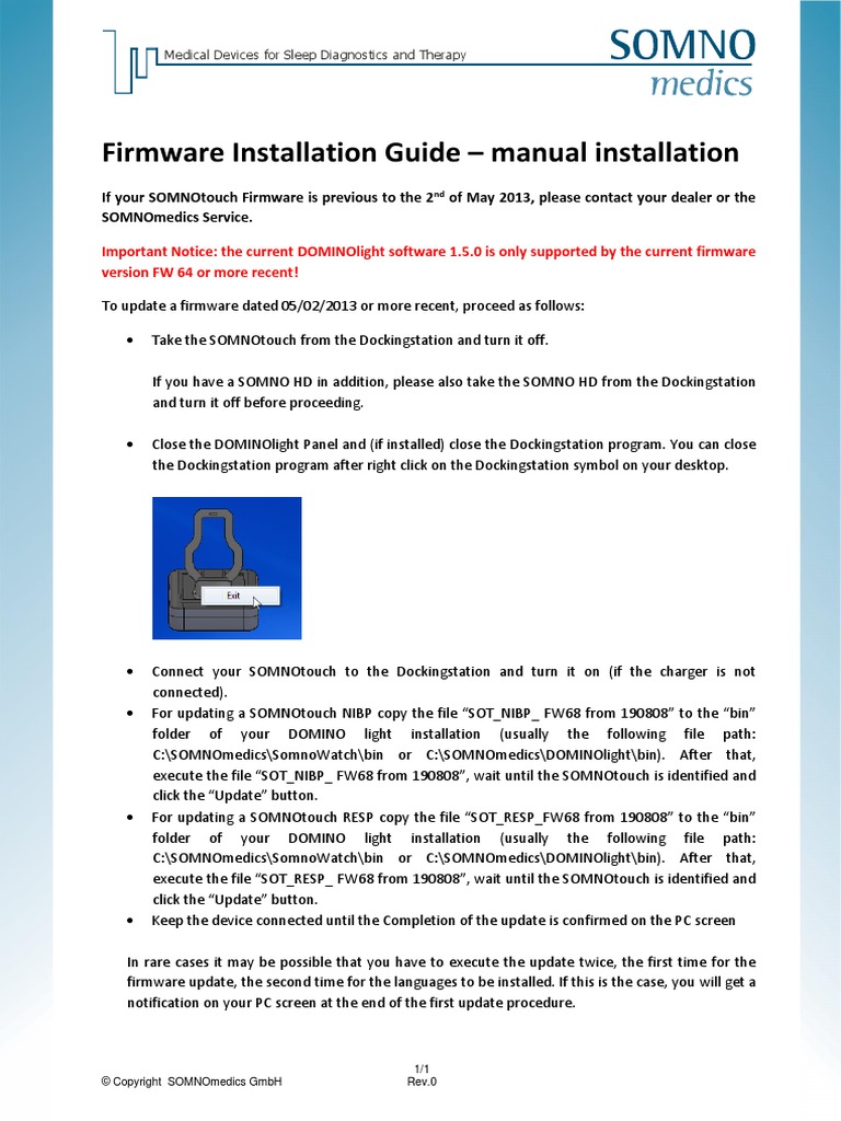 SOT FW Installation Guide - Manually | PDF | Computers | Technology ...