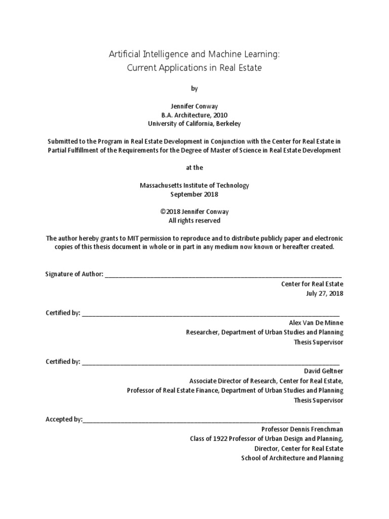 MIT Research Paper On Artificial Intelligence and Machine Learning ...