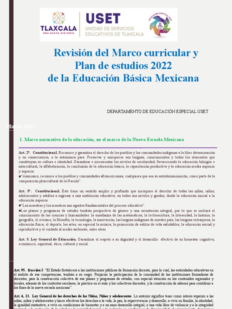 Analisis Educacion Especial Uset | PDF | Plan de estudios | Evaluación