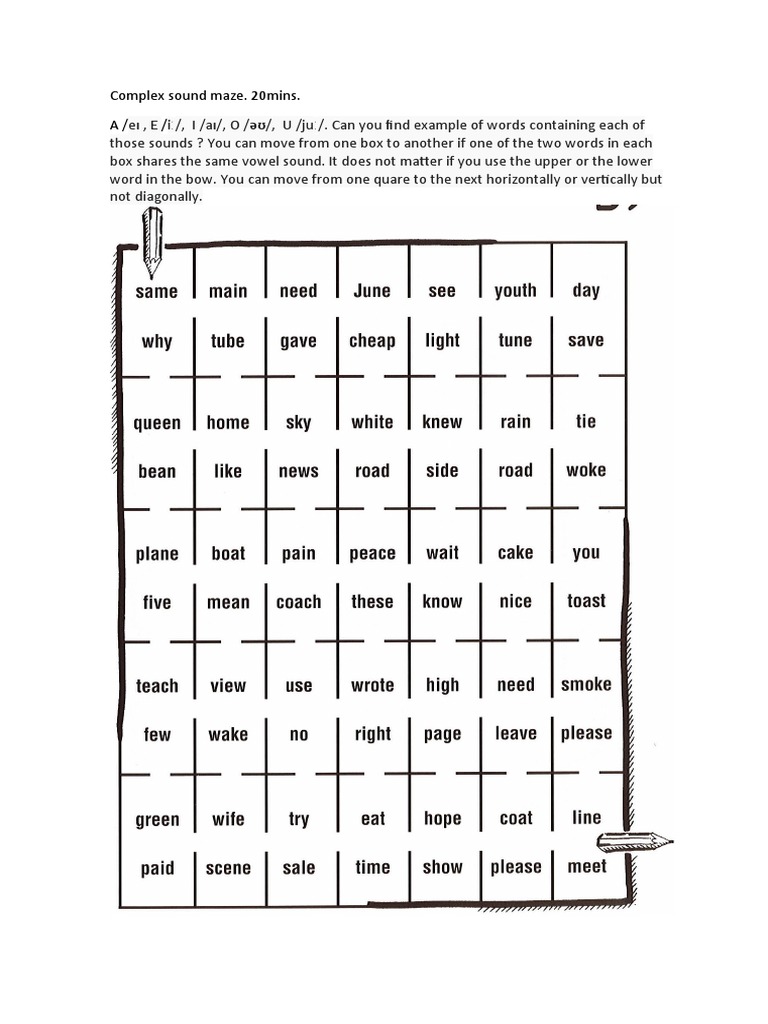 Complex Sound Maze | PDF