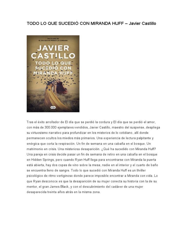 Javier Castillo | PDF