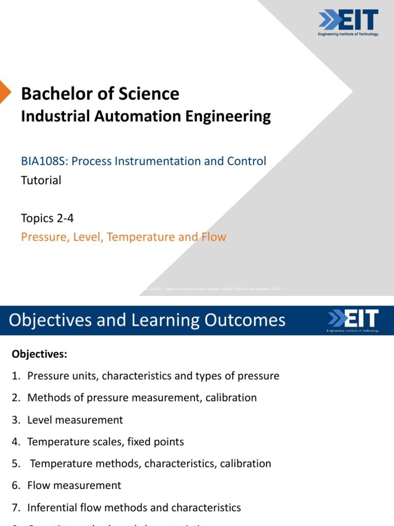 BIA108S Tutorial Topic2-4 v1.1 | PDF | Pressure Measurement | Pascal (Unit)