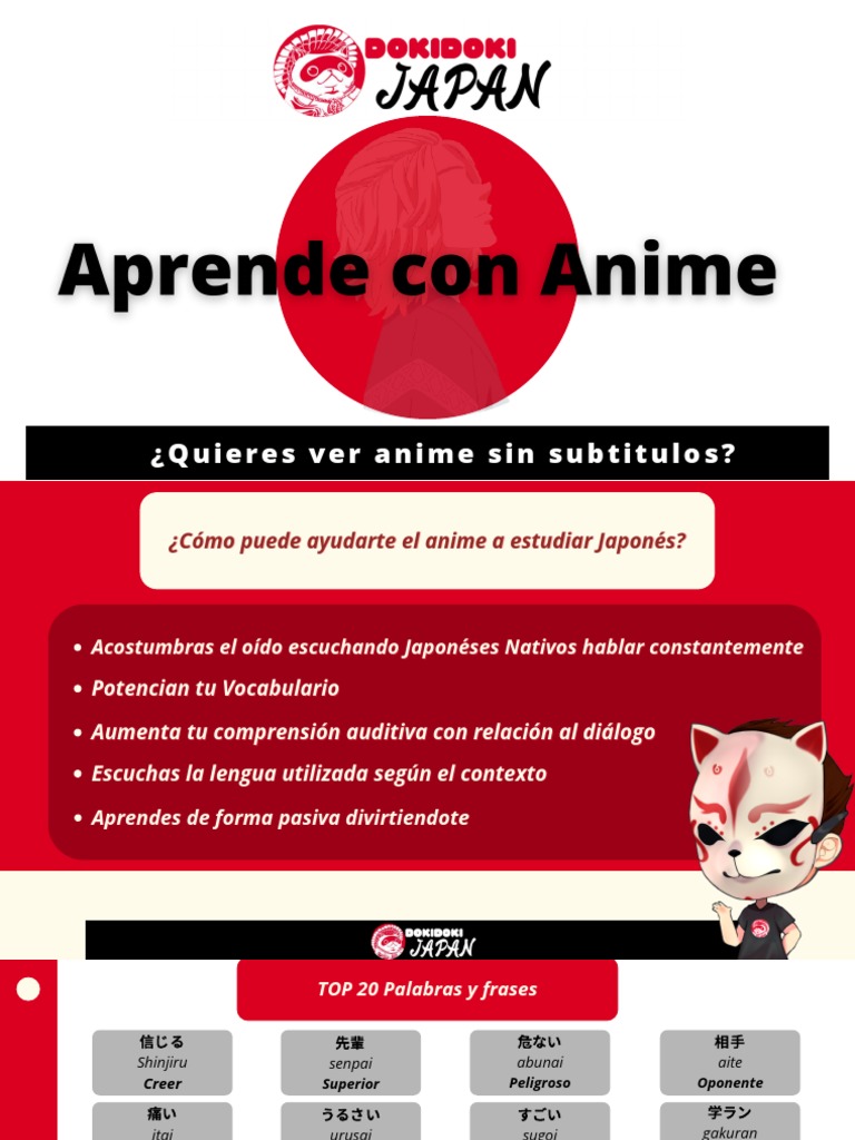01 - Aprende Con Anime PDF | PDF | Anime