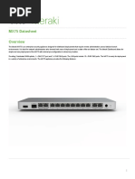 Cisco Meraki MX85 Datasheet | PDF | Virtual Private Network | Network ...