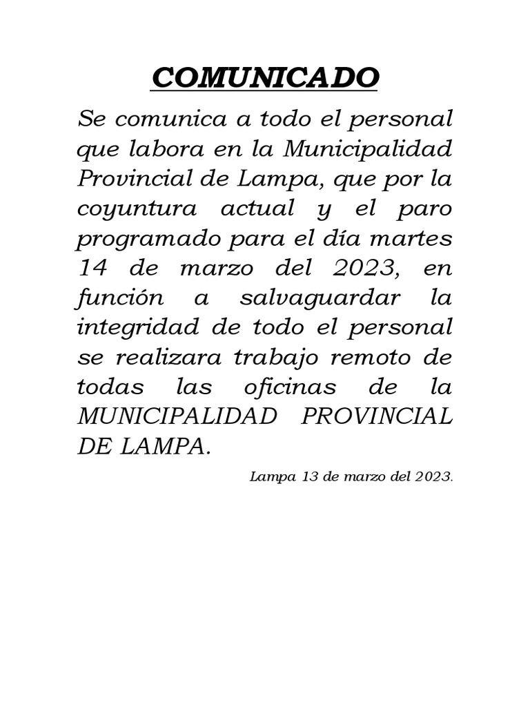 Comunicad 2023 | PDF