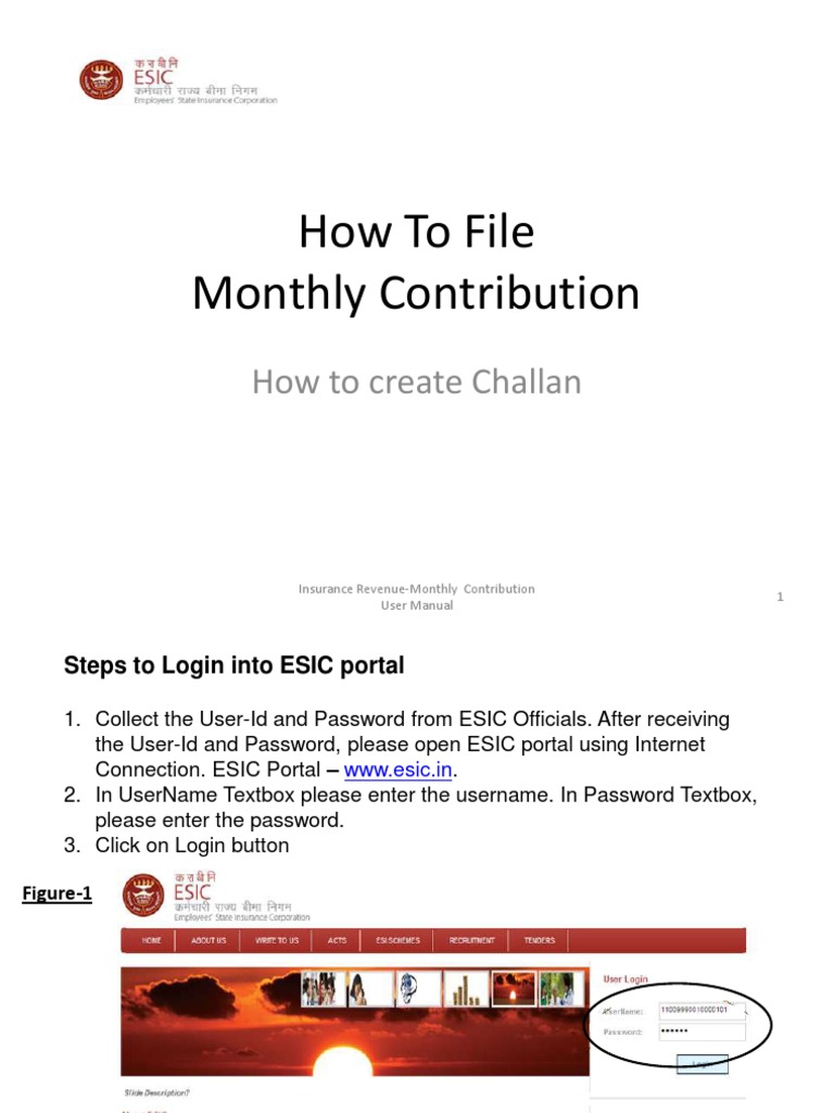 Esic Format | Microsoft Excel | Employment